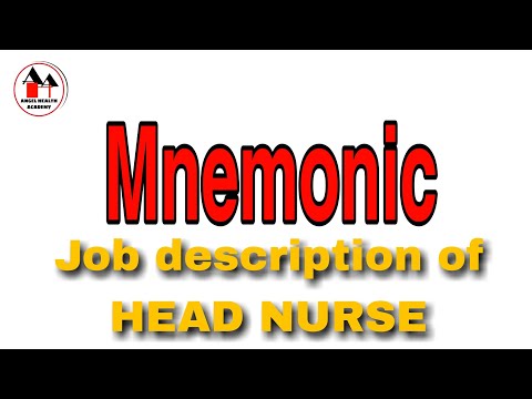 Job description of a Head Nurse / Ward in-charge/ Duties and Responsibilities of a Head Nurse.