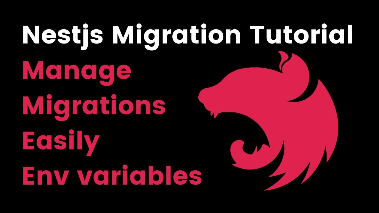 Nestjs Migration Tutorial