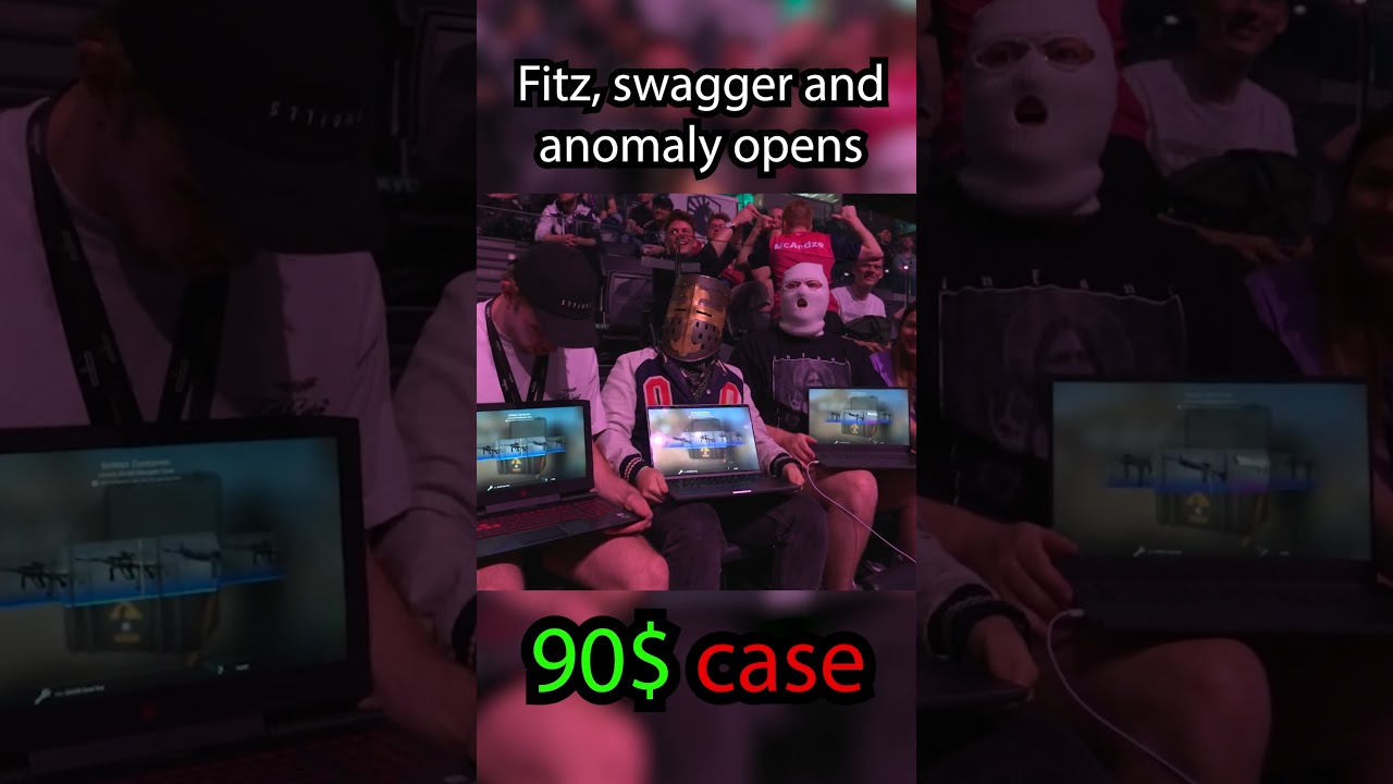 Anomaly, fitz and swaggersouls opens cases in csgo major #csgomajor #anomaly  #fitz #swaggersouls