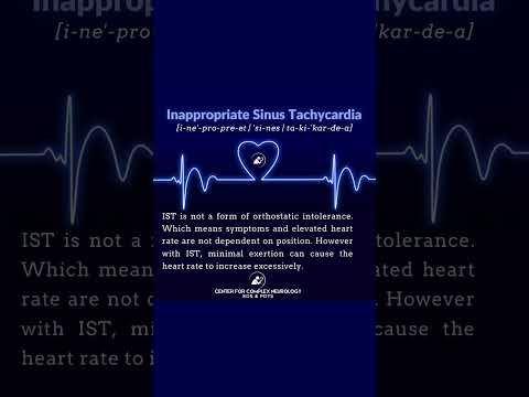 Inappropriate Sinus Tachycardia - #shorts