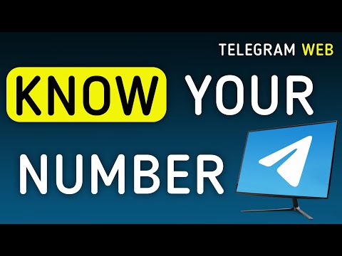 How To Know Your Telegram Web Number On PC (New Update)