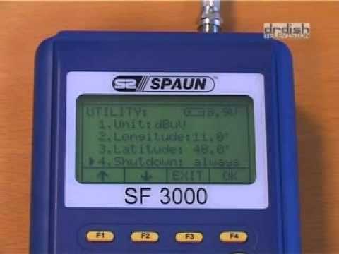 Spaun SF3000 Satellite Meter
