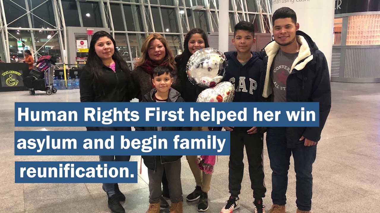 Human Rights First Brings Families Together