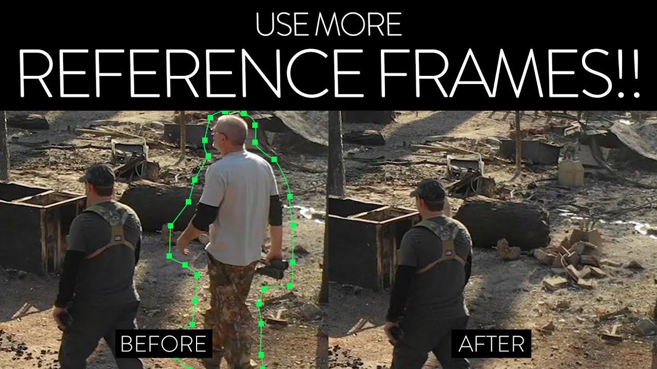 The BEST Way to Use Content-Aware Fill | Understanding Reference Frames | After Effects Tutorial