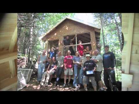 Tiny Yellow House - Hobbit Holes and Bicycle Band Bookshelves