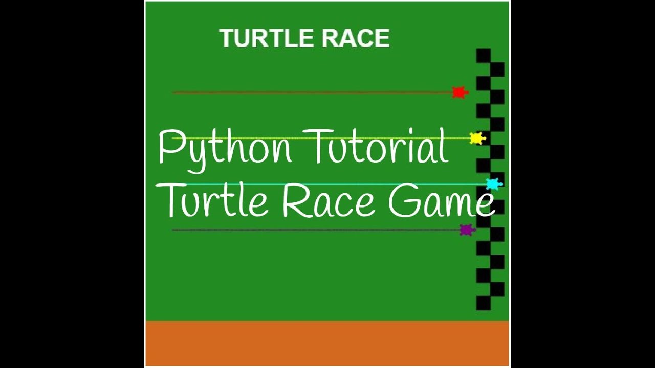 Python Tutorial | Python Turtle Race Game  | Python for beginners