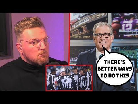 Pat McAfee & Mike Pereira Talk NFL Referee Issue