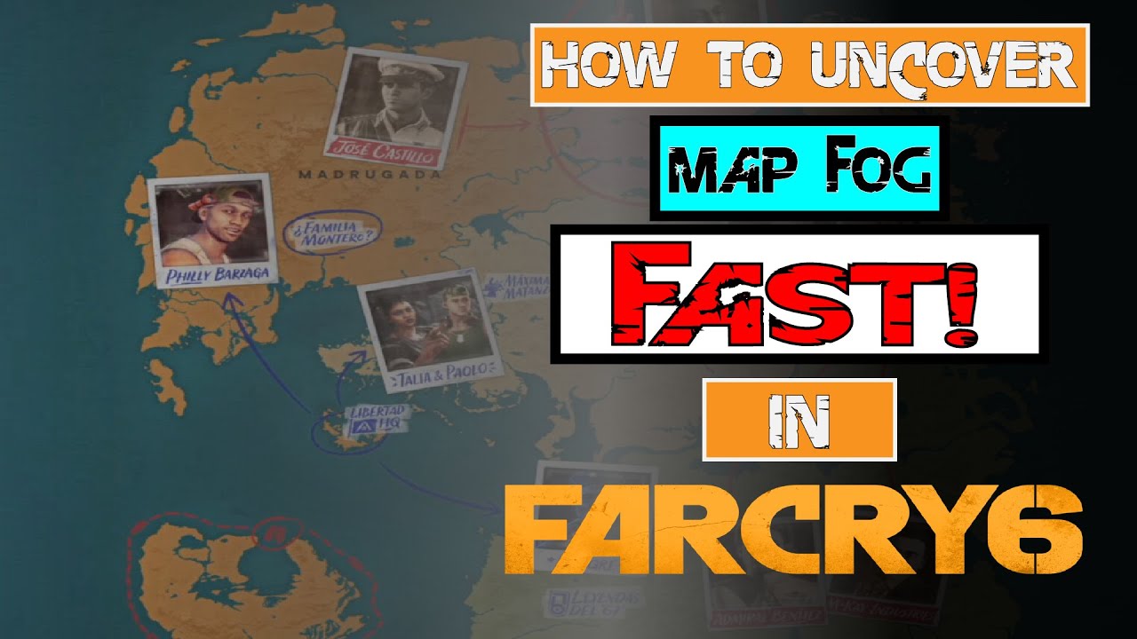 Far Cry 6 | How to Uncover Map FAST| Easy Exploration & Collectibles