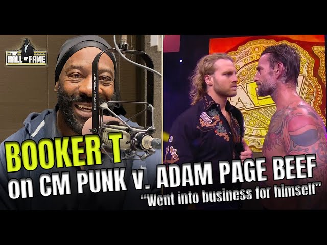 Booker T comments on AEW stars going off-script following CM Punk's ...