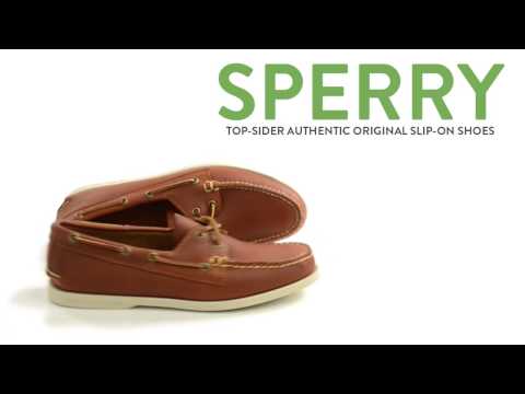 Sperry Top-Sider Authentic Original Boat Shoes - Slip-Ons, Made in Maine (For Men)