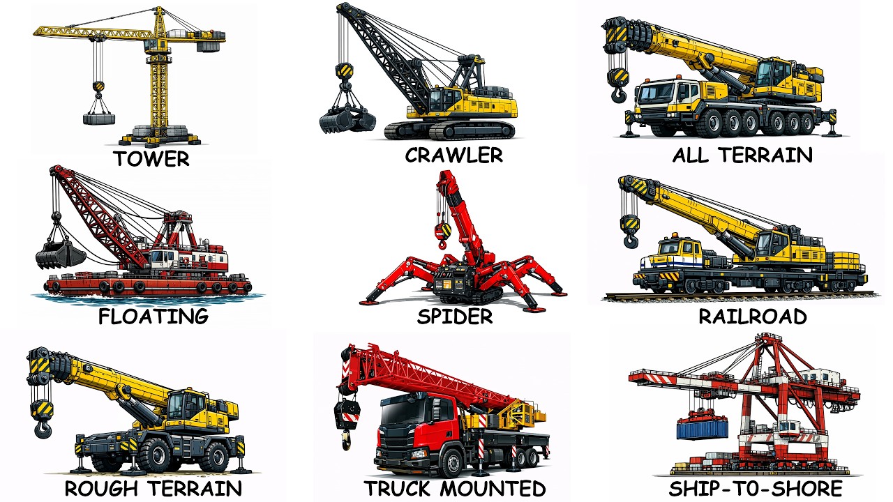 Every Crane Type Explained