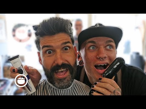 Master Barber Films Hilarious Haircut