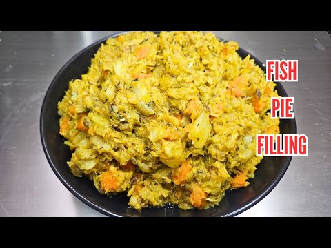 HOW TO MAKE NIGERIAN FISH PIE FILLING | FISH PIE RECIPE NIGERIAN | FISH PIE FILLING RECIPE
