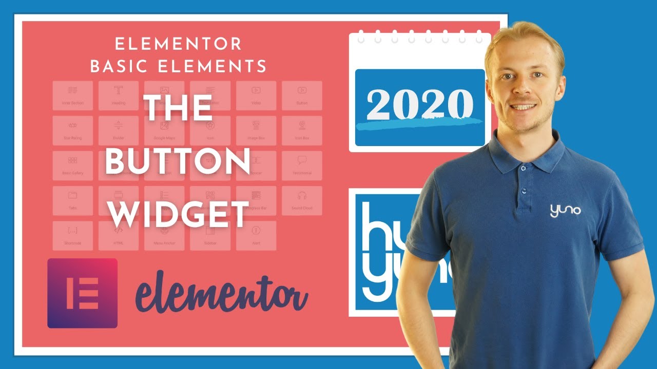 How to use the Button widget in Elementor 2020