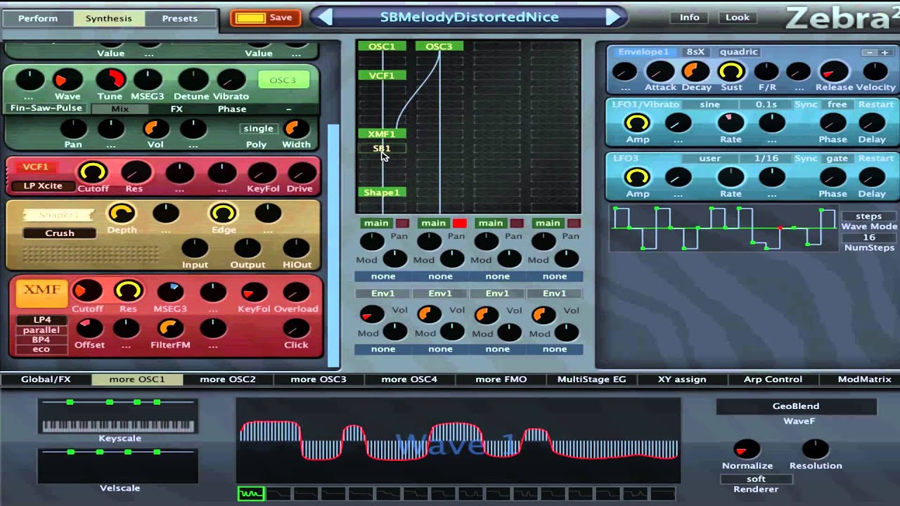 U-he Zebra - Understand The Sideband Module - How To Tutorial