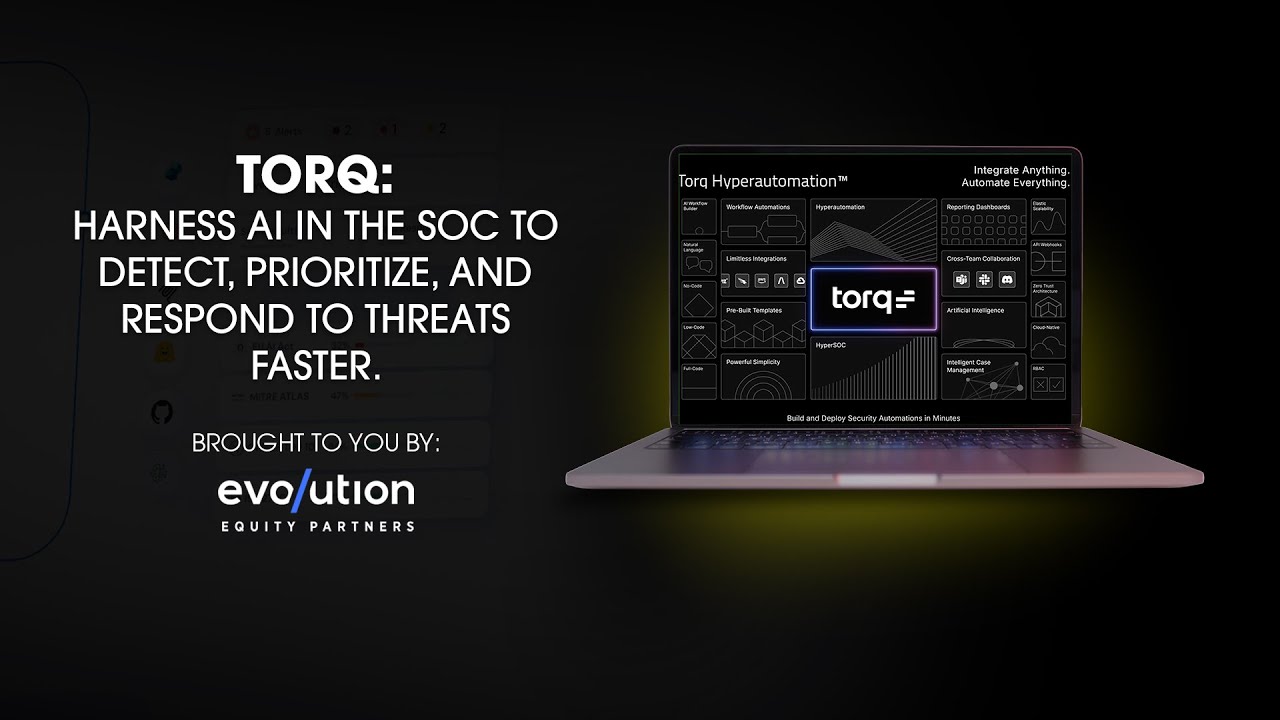 Torq: Harness AI in the SOC to detect, prioritize, and respond to threats faster.