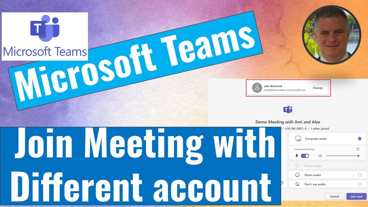 How to Join a Microsoft Teams Meeting with Another Account