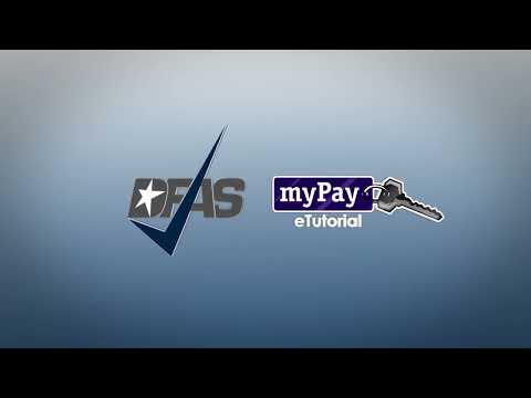 DFAS myPay: How to Change Your Password