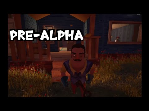 Hello neighbor pre-alpha }} 100% }} download my new game