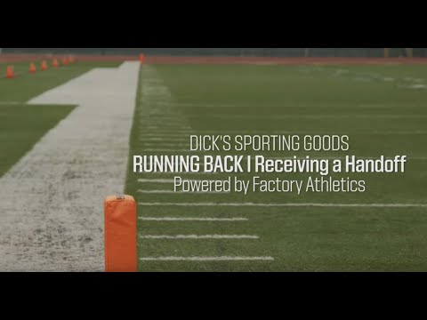 Running Back Handoff – Guardian Angels Football