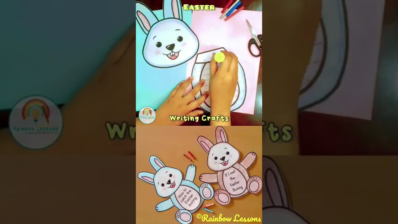 Easter Writing Craft | Easter Writing Prompts | Easter Bunny Craft | Easter Writing Activities