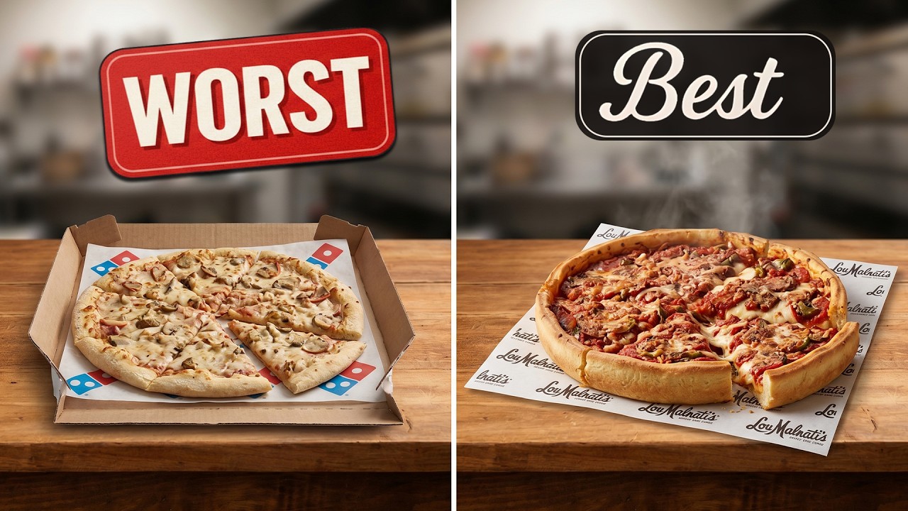 60 Pizza Chains Ranked Worst to Best ( And 10 That Are Actually Great )