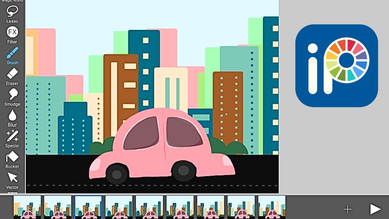 IBIS PAINT X Animation full basics | How to make animation in IBIS PAINT X for beginners 