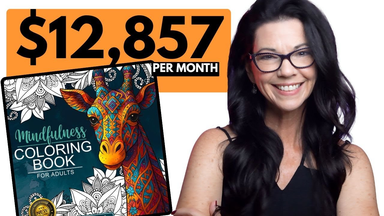 50 ADULT Coloring Pages in 5 minutes for Amazon KDP