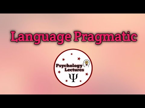 Language Pragmatic | Psychological Terminologies | Psychology Lectures | in Urdu and Hindi