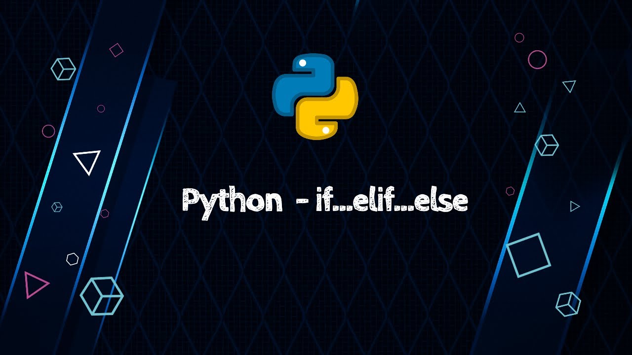 python - if elif else