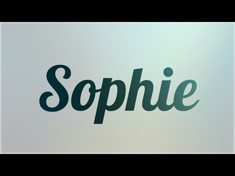 Significado de Sophie, nombre Francés para tu bebe (origen y personalidad)