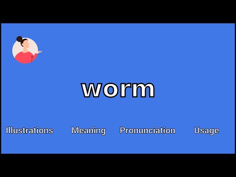WORM - Meaning and Pronunciation