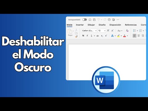 Cómo Deshabilitar El Modo Oscuro En Microsoft Word Tutorial