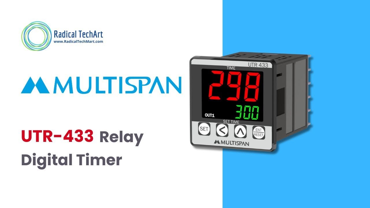 Multispan UTR-433 Universal Temperature Controller | Wiring & Settings