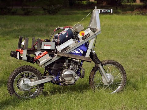 The world’s first autonomous motorcycle – GhostRider