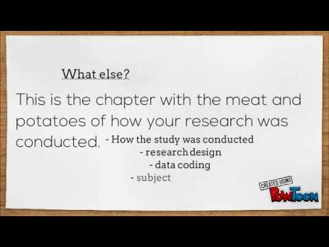 writing a capstone or thesis