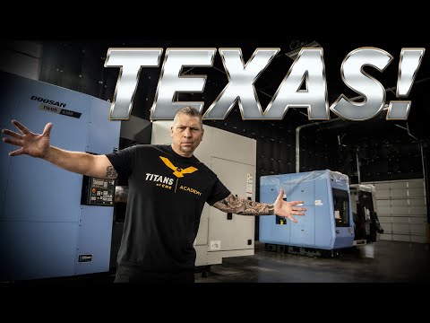 Monster DN Solutions CNC Machines Show Up In TEXAS | My Dream CNC Shop