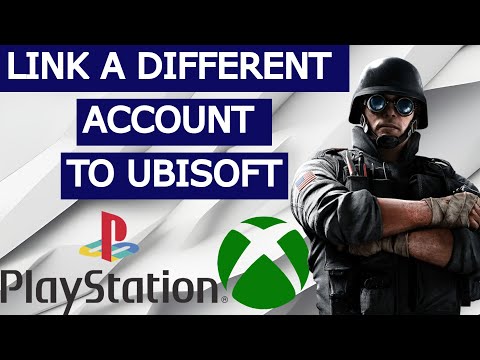 How to Link a New Different Xbox or Playstation Account to Ubisoft, PSN, PS4, PS5