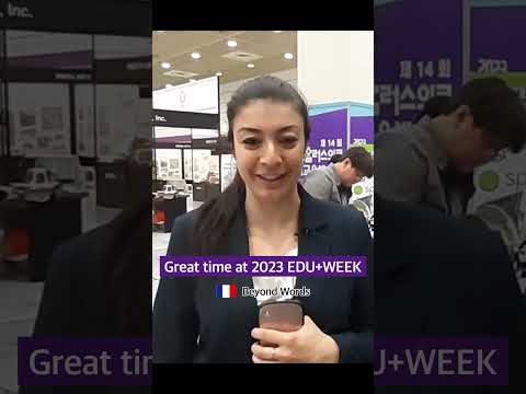 Interview of int'l Exhibitors at 2023 EDU+WEEK