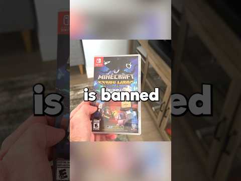 The BANNED Nintendo Switch Game #russvandy #minecraft #nintendominecraft #nintendoswitch