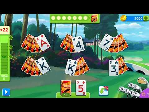 SOLITAIRE ON THE GREEN COURSE--Golf Solitaire Tournament