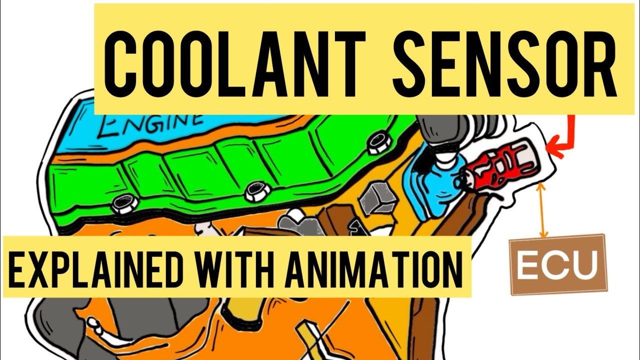 Coolant Temperature Sensor Explained With Animation | Mastering Automotive Sensors | Part 5