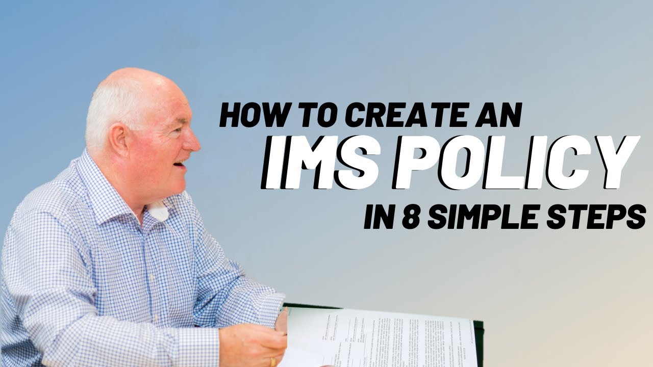 How to create an Integrated Management Systems Policy