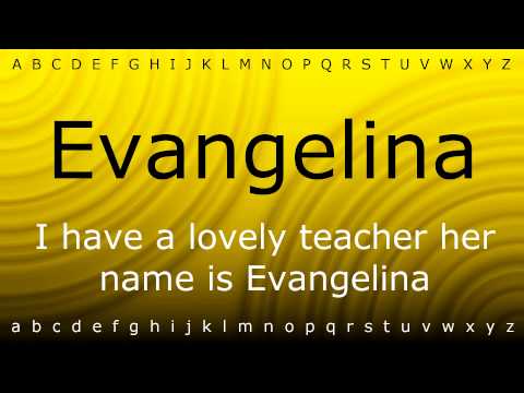 How to say 'Evangelina' with Zira.mp4