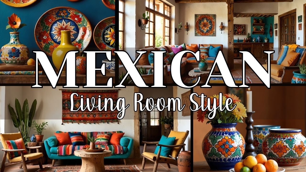 55+ Mexican Living Room Decor Ideas for a Cozy & Vibrant Home | Rustic & Colorful Inspiration