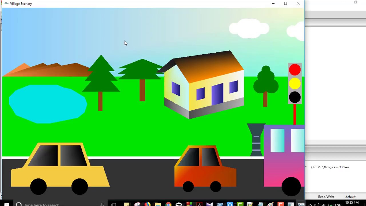Computer Graphics Projects using OpenGL