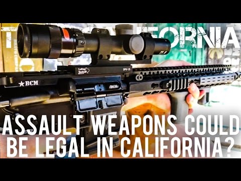 Assault Weapons May Become Legal in California?