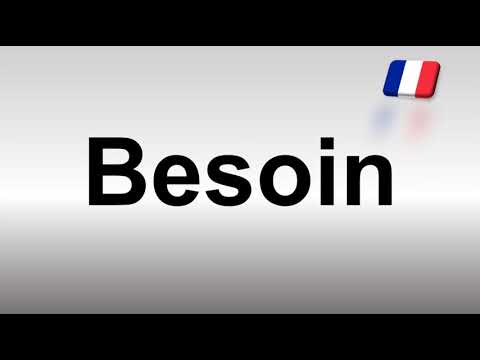 How to Pronounce Besoin? (Need in French)
