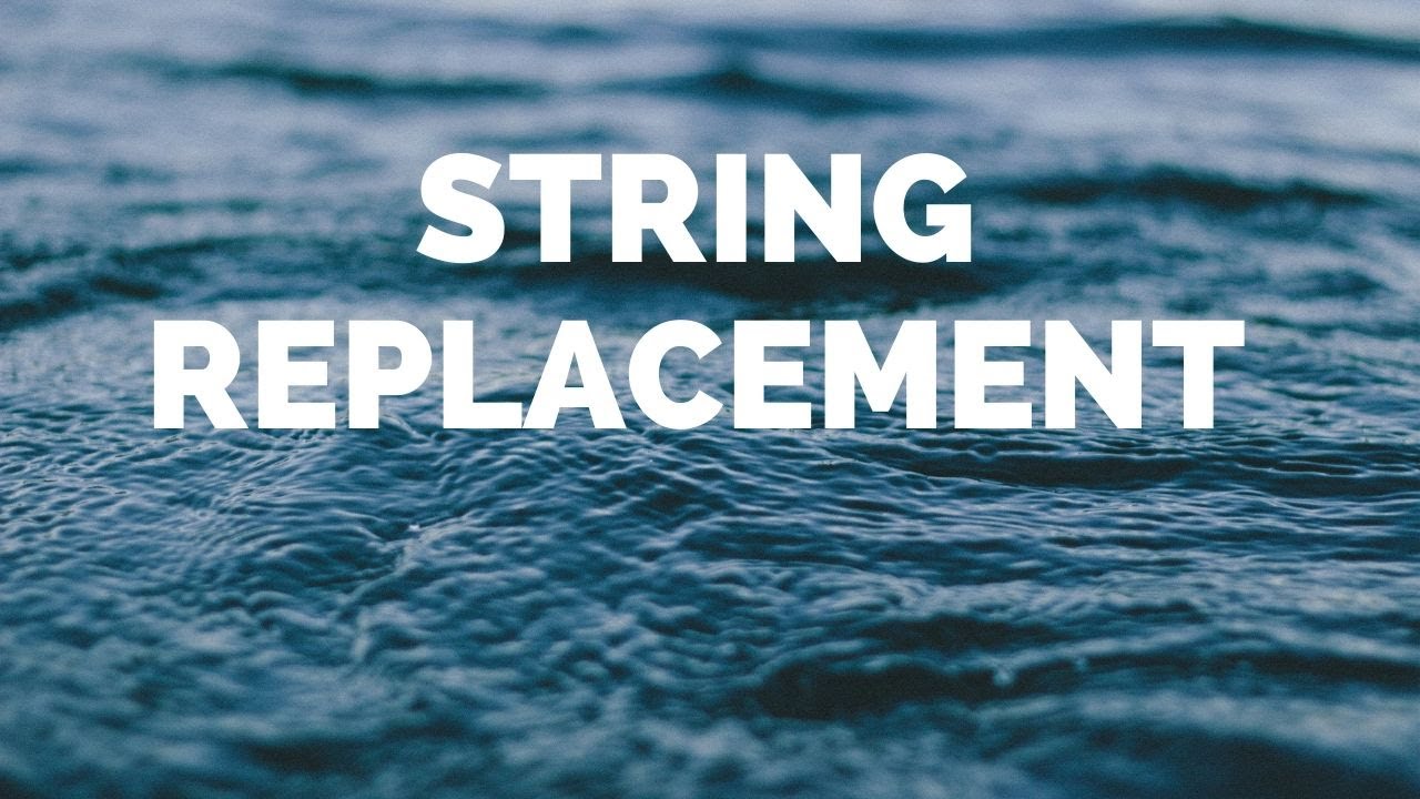 String Replacement in c