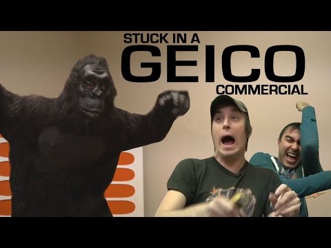 Stuck in a Geico Commercial